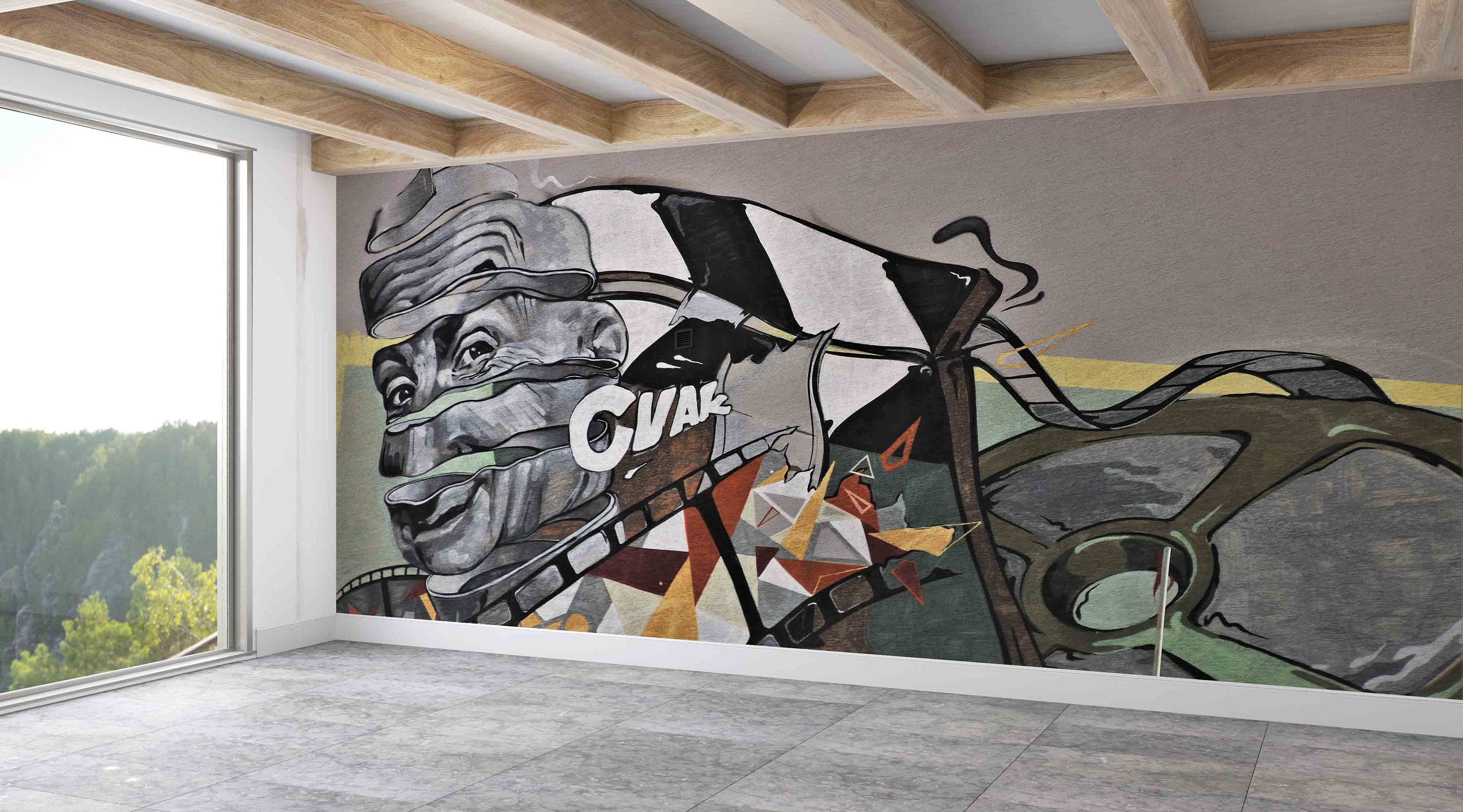 Man Wall Print, Modern Wallpaper, 3d Wallpaper, Bright Wallpaper ...