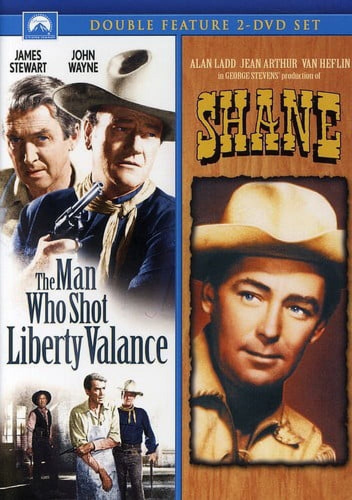 Pre-Owned Man Who Shot Liberty Valance/Shane ( (DVD)) - Walmart.com
