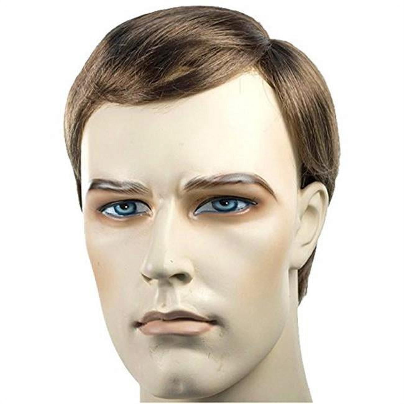 Man Wig Side Part, Brown red - Walmart.com