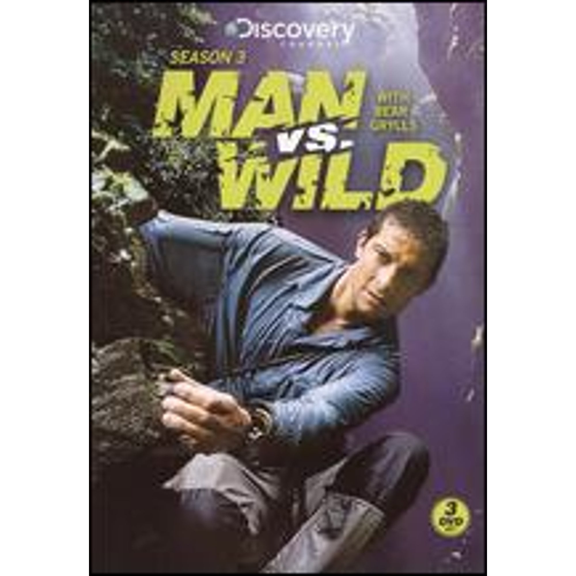 Pre-Owned Man vs. Wild: Season 3 [3 Discs] (DVD 0014381544527 ...