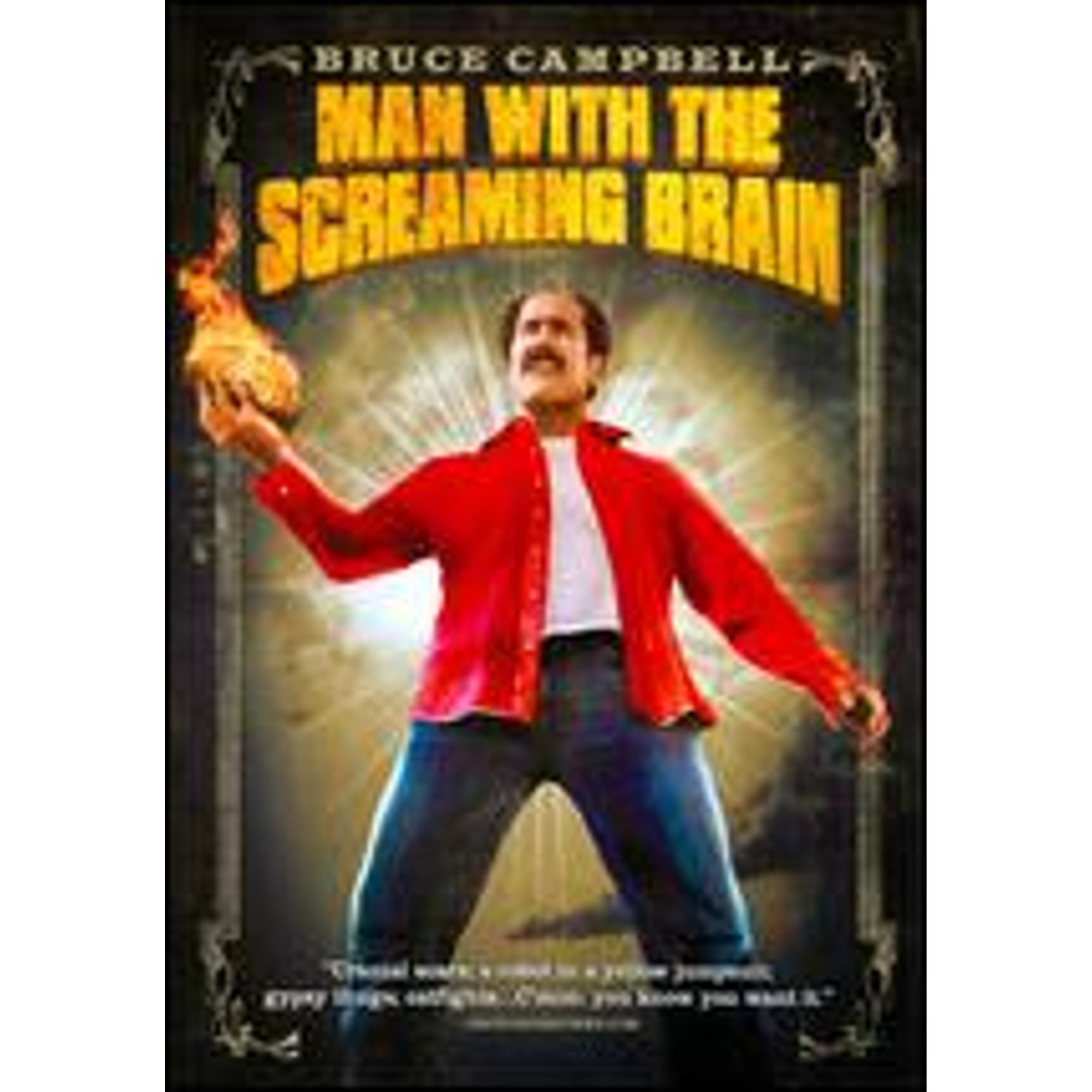 Pre-Owned Man with the Screaming Brain [Repackaged] (DVD 0013131562392 ...
