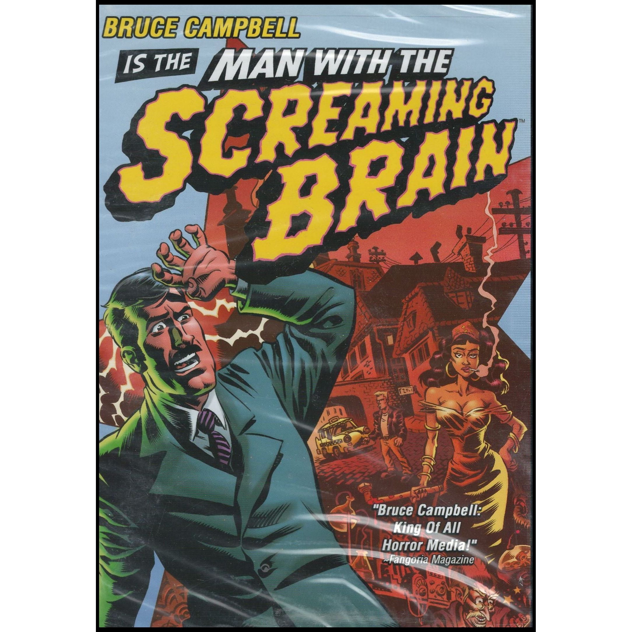 Man with the Screaming Brain (DVD) - Walmart.com