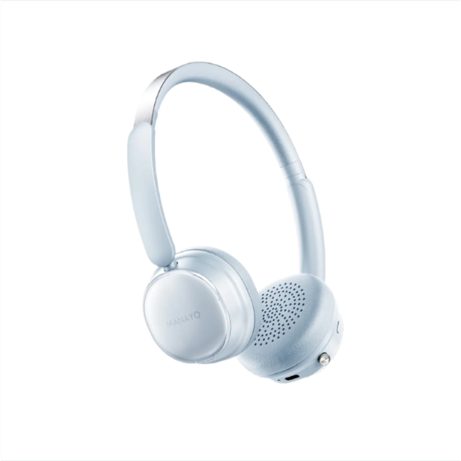 ManAyo Retro on-Ear Wireless Headphones with Active Noise Cancelling ...