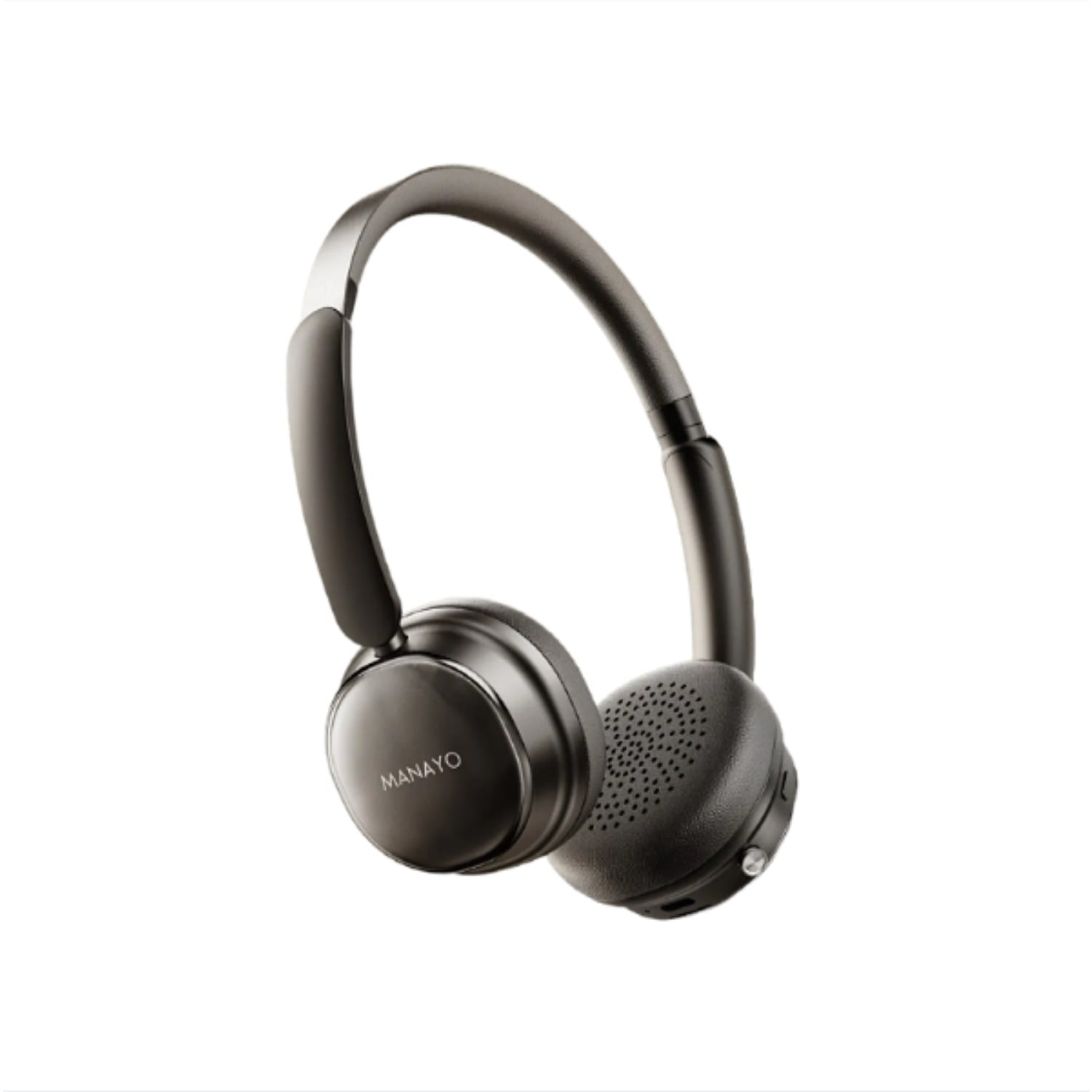 ManAyo Retro on-Ear Wireless Headphones with Active Noise Cancelling ...