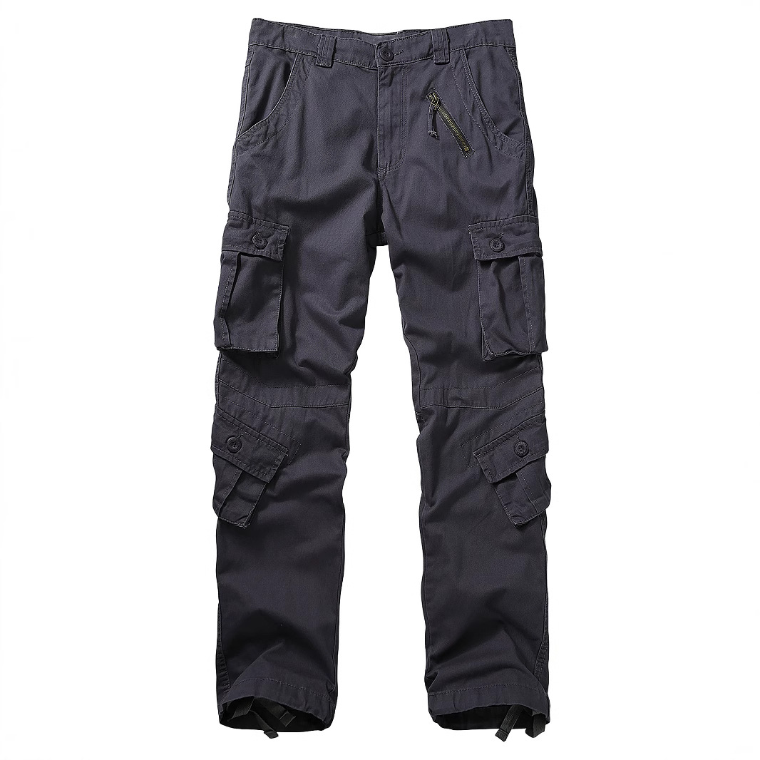 ManBOX High Quality Men's Tactical Multi Pocket Cargo Pants(No Belt),32 ...