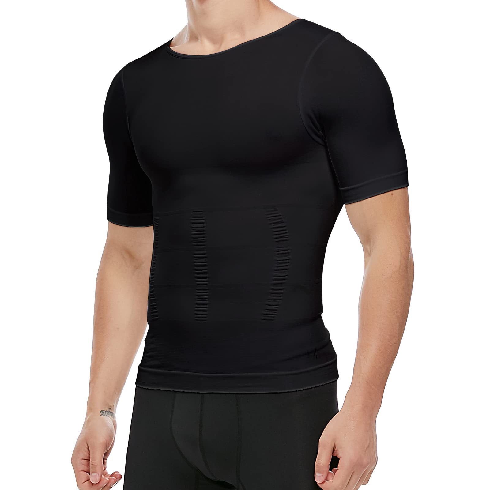 krdevn, ManSculpt Shaper Tank, Size 3XL, Men's Body Shaper for Sports ...