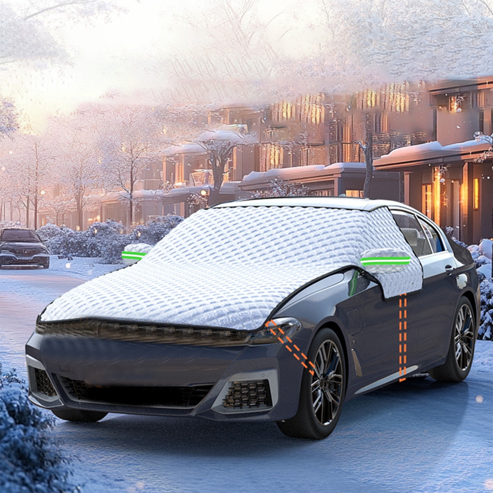 ManTuo Car Snow Shield Front Windshield Nonfrost Nonsnow Cover ...