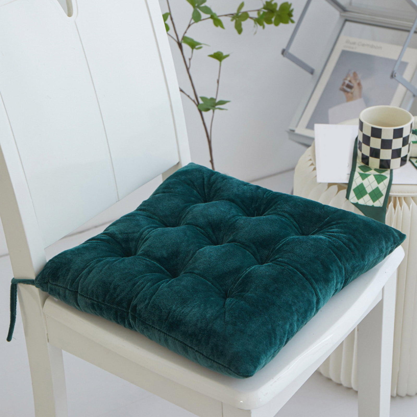 ManTuo Kitchen Chair Cushions with Non-Slip Backing Chair Cushions for ...