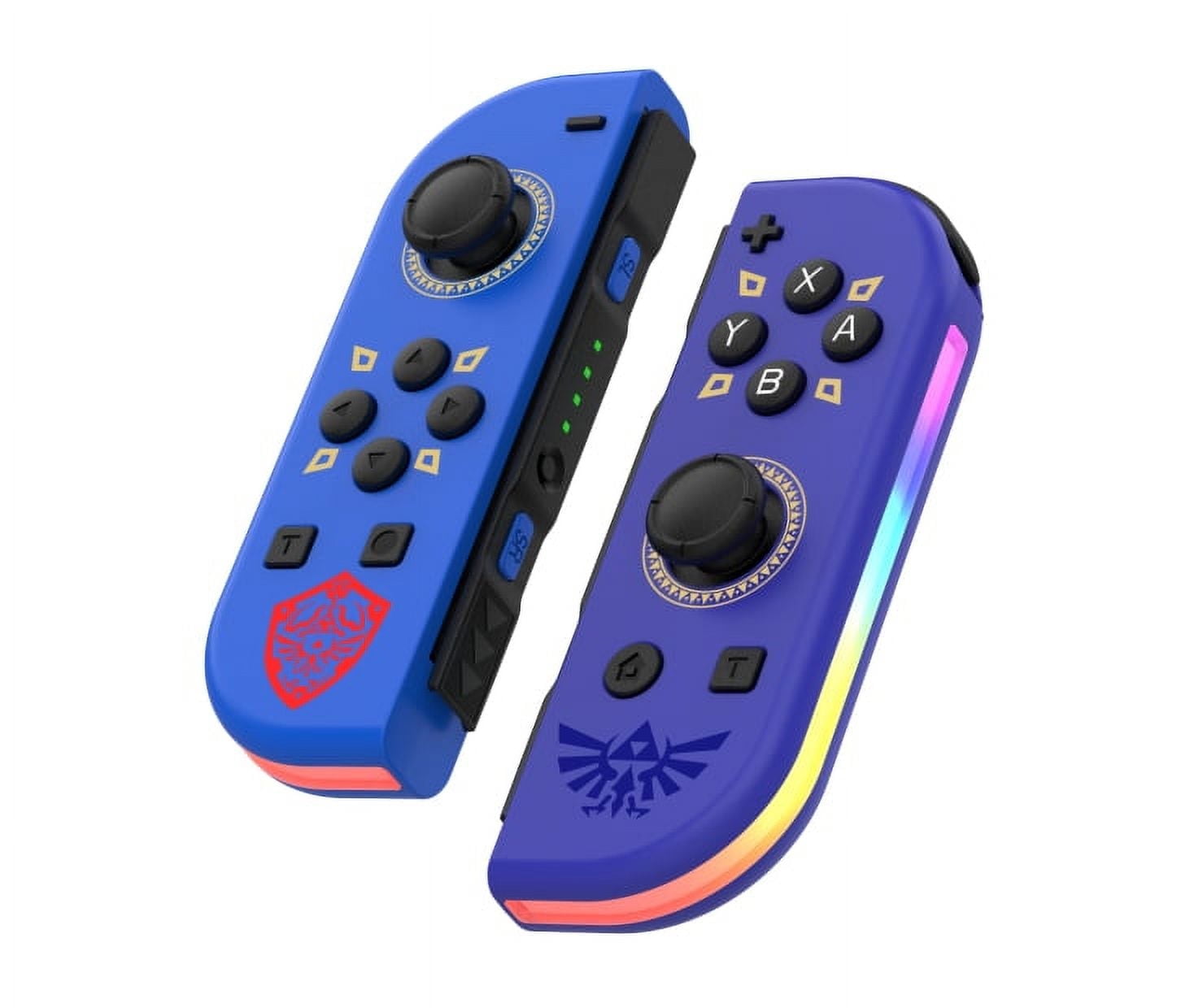 ManYmbyan Game Controller for Nintendo Switch Colorful RGB Light The Legend of Zelda: Skyward ...