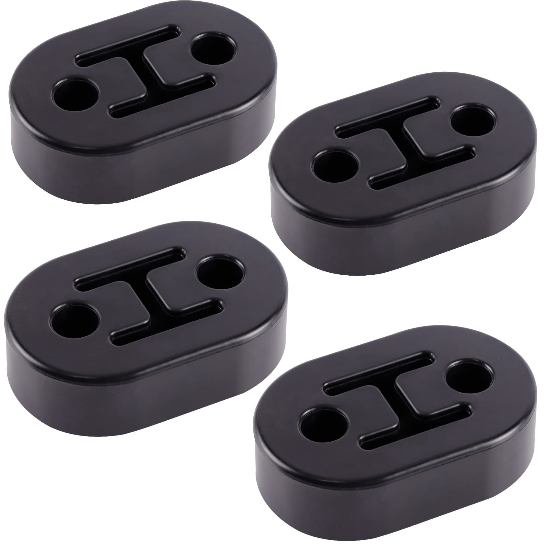 ManYmbyan Rubber Exhaust Hanger, 4 Pcs Muffler Exhaust System, Heavy ...
