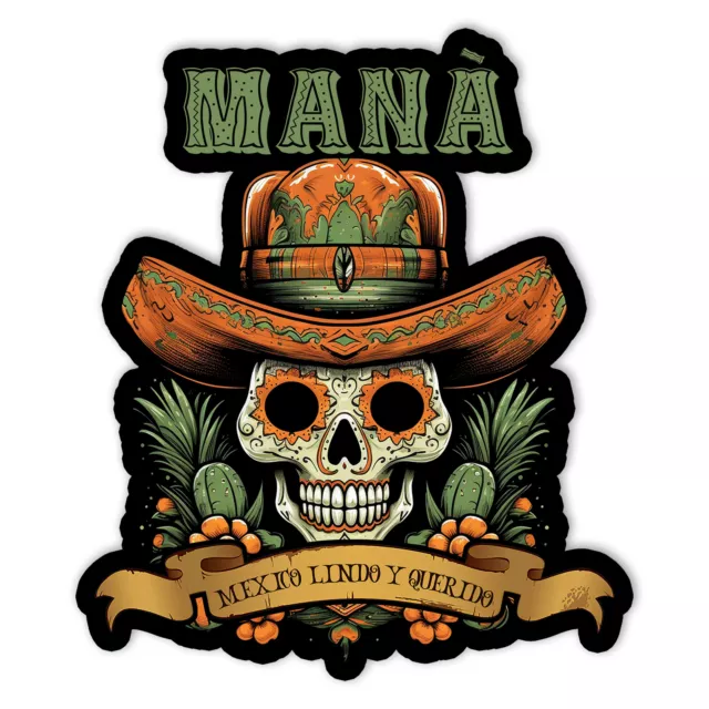 Mana 2023 Rock Concert Mexico Lindo Y Querido Mana Mexico City Sticker ...