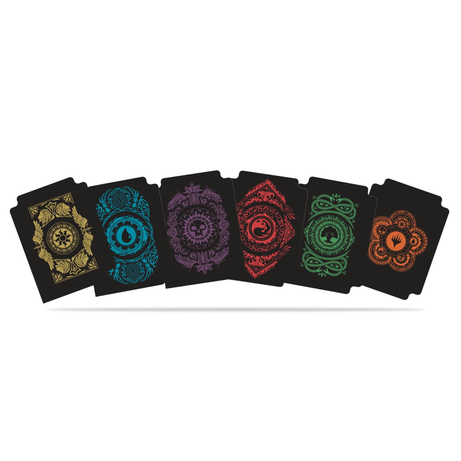 Mana 7 Card Deck Dividers Pack (12ct) for Magic: The Gathering ...