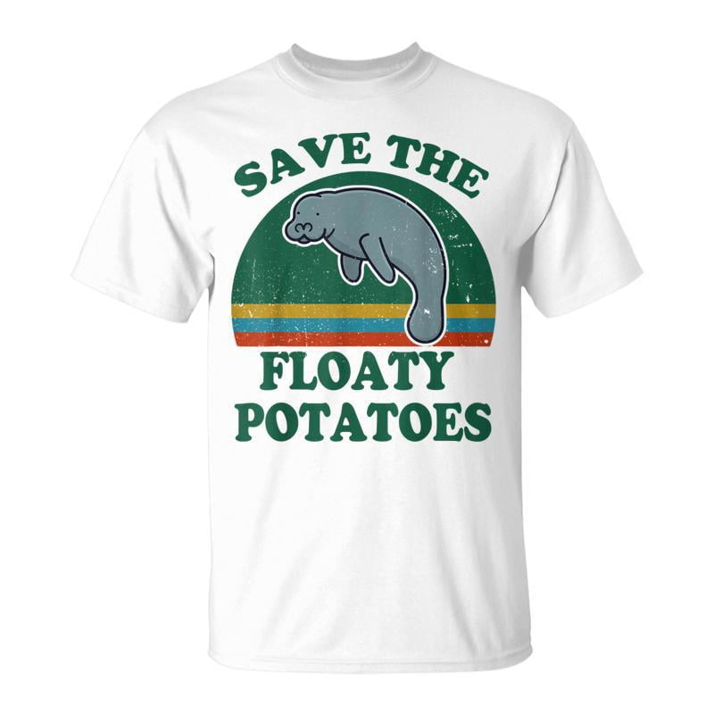 Mana Save The Floaty Potatoes Chubby Mermaid TShirt - Walmart.com