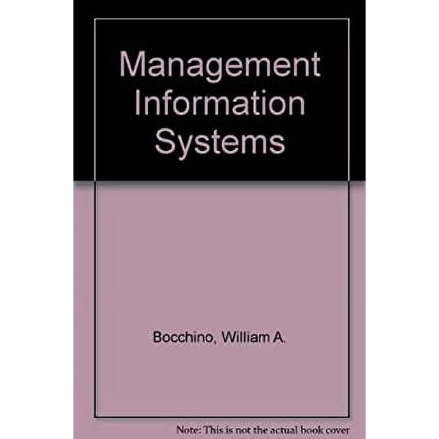 Pre-Owned Management Information Systems : Tools and Techniques ...