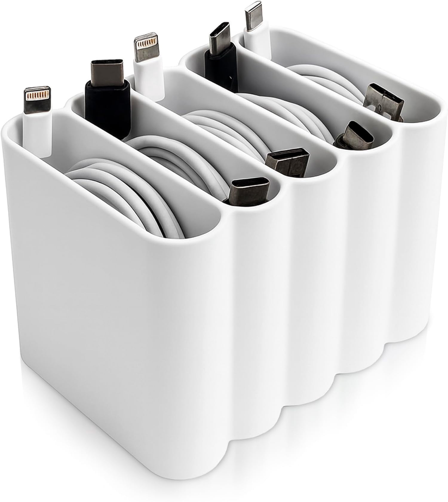 Management Organizer Cord Management, Multiple Slots for , Office, Desk ...