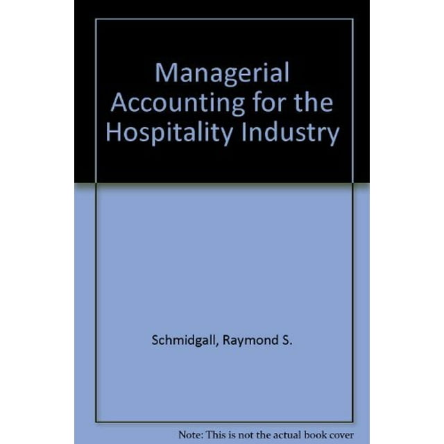 Pre-Owned Managerial Accounting for the Hospitality Industry Hardcover ...