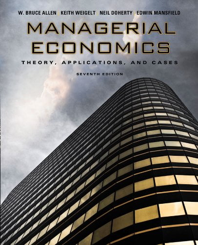 Pre-Owned Managerial Economics : Theory, Applications, and Cases ...