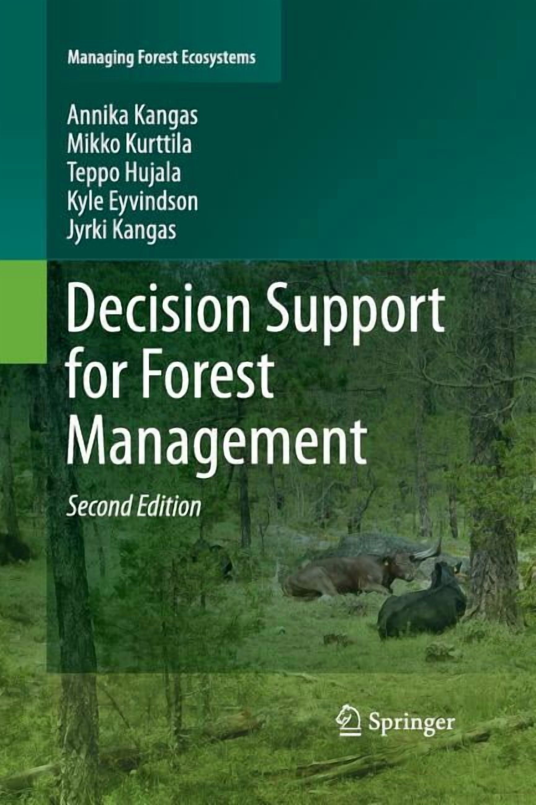 Managing Forest Ecosystems Decision Support for Forest Management, Book ...