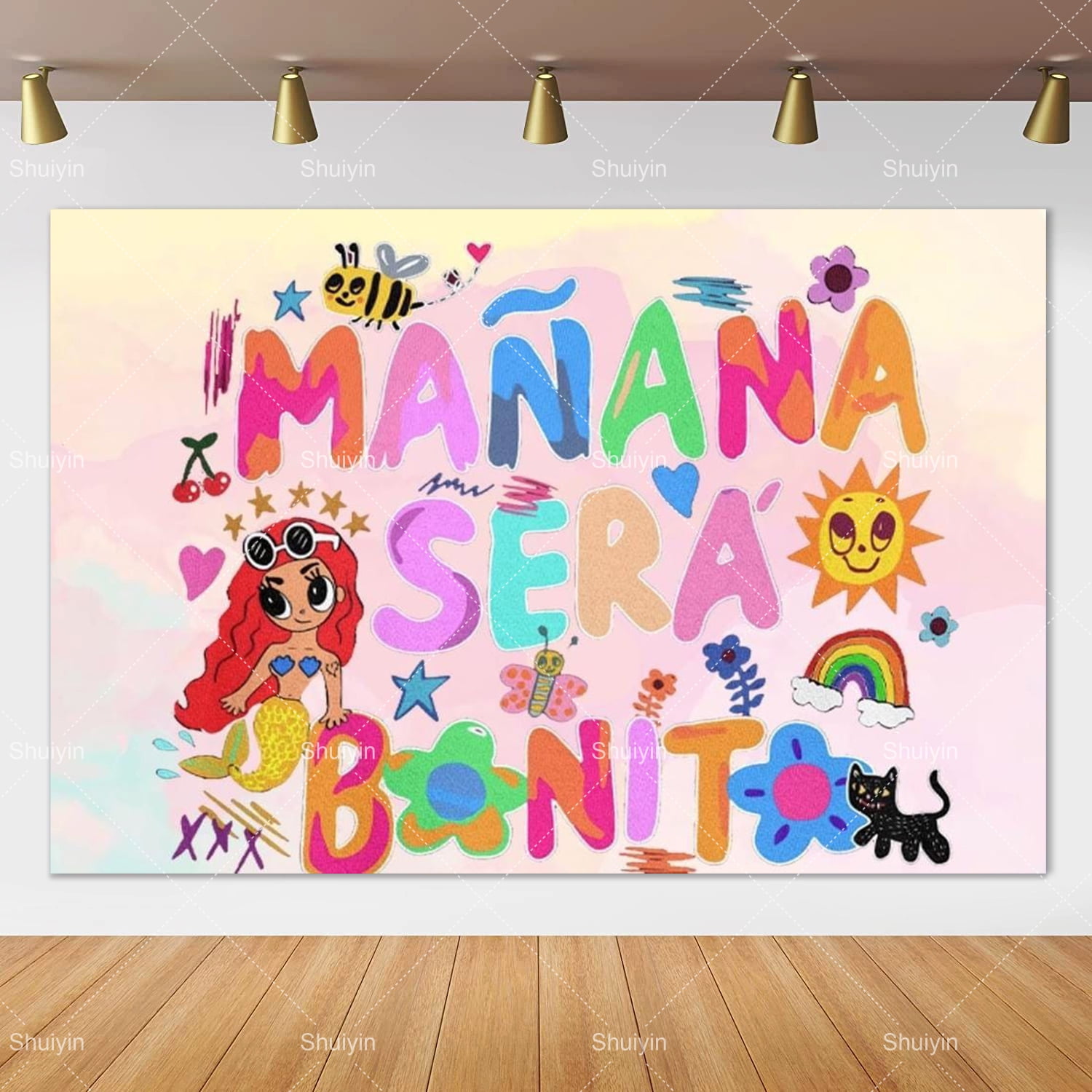 Manana Sera Bonito Birthday Backdrop for Party Decorations, Manana Sera ...