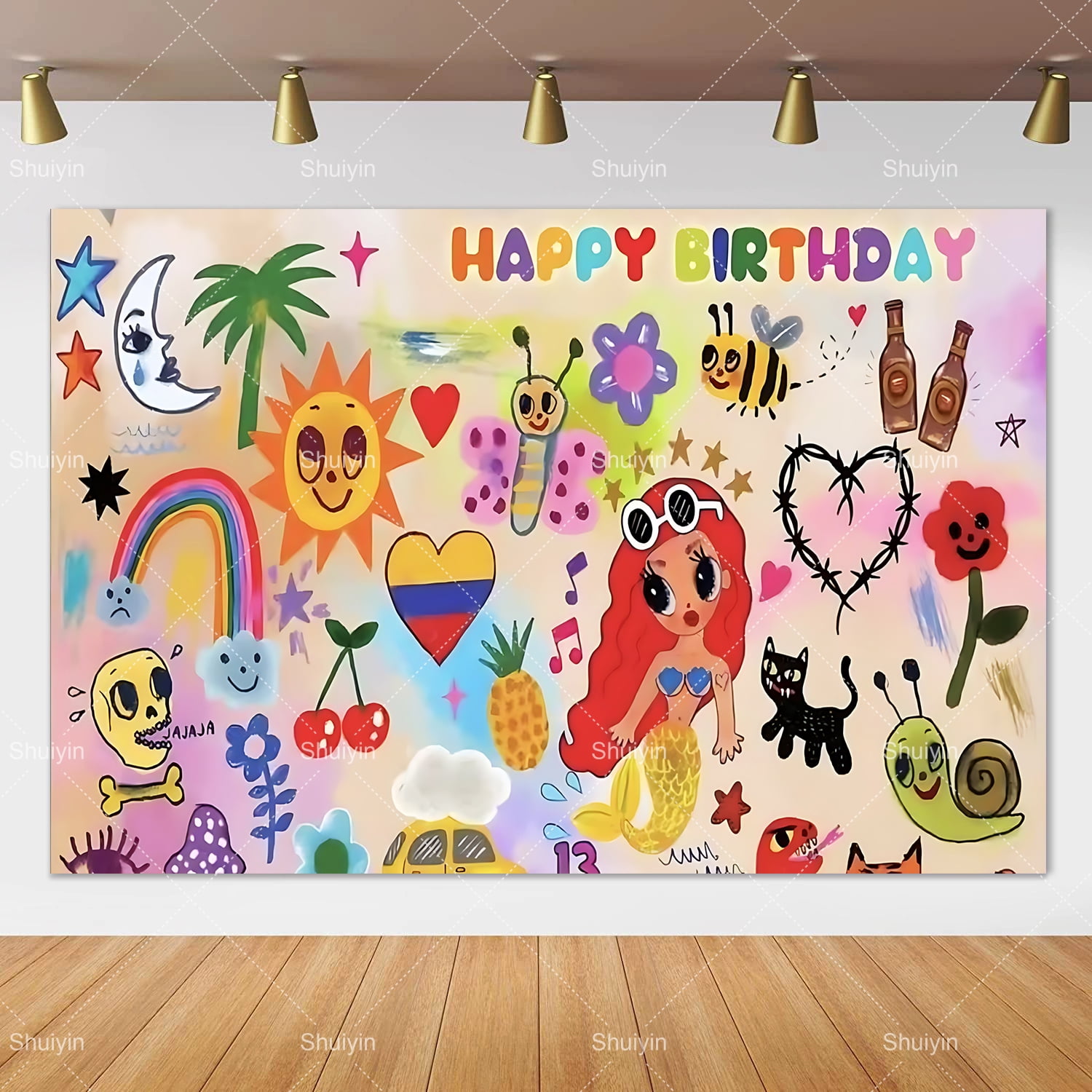 Manana Sera Bonito Birthday Backdrop for Party Decorations, Manana Sera ...