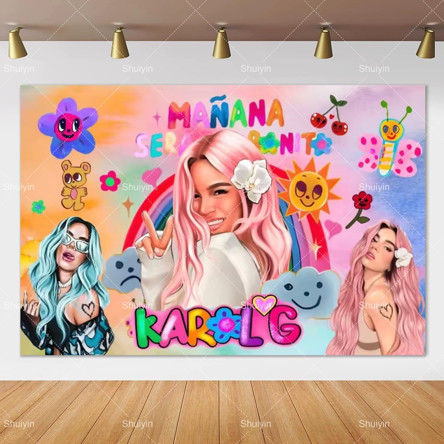 Manana Sera Bonito Birthday Backdrop for Party Decorations, Manana Sera ...