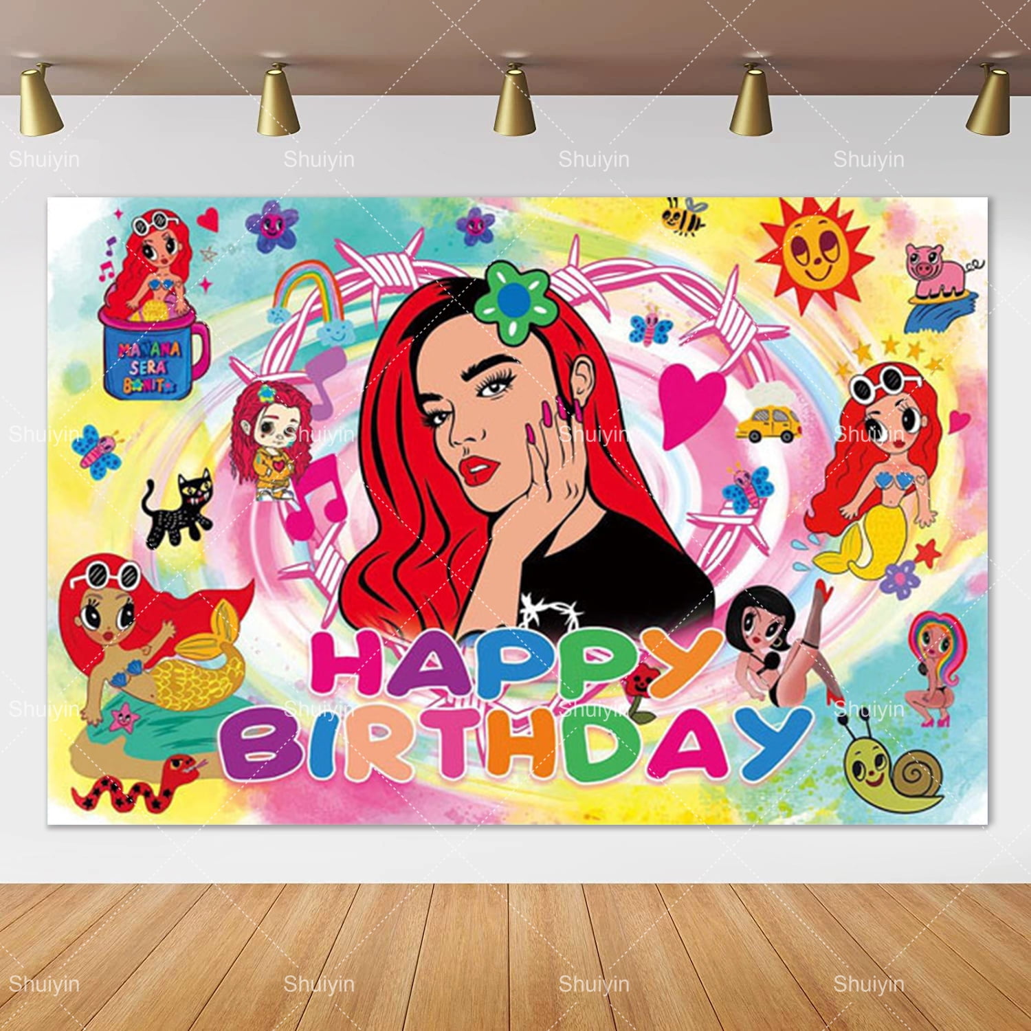 Manana Sera Bonito Birthday Backdrop for Party Decorations, Manana Sera ...