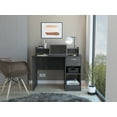 Manaos Writing Computer Desk , Multiple Shelves, One Drawer - Walmart.com