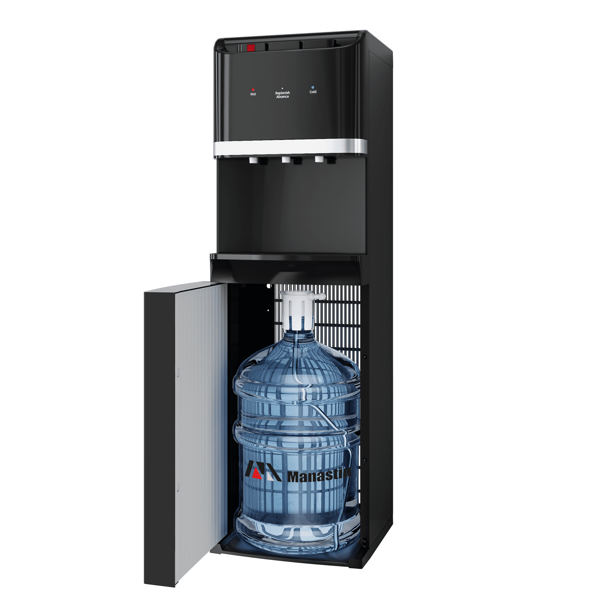 Manastin Bottom Loading Water Cooler Dispenser for 3-5 Gallon Bottles ...