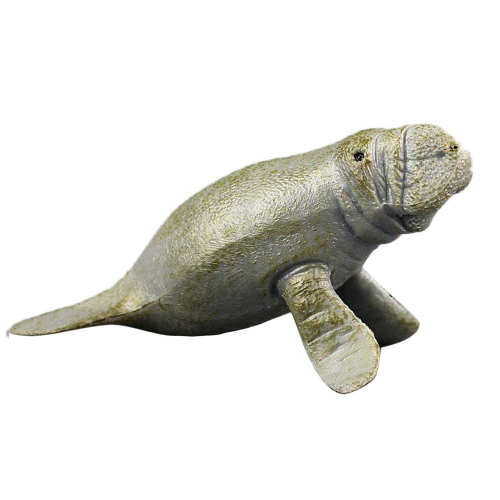 Manatee Sea Animal Toys Plastic Similation Ocean Animals Figures Model ...