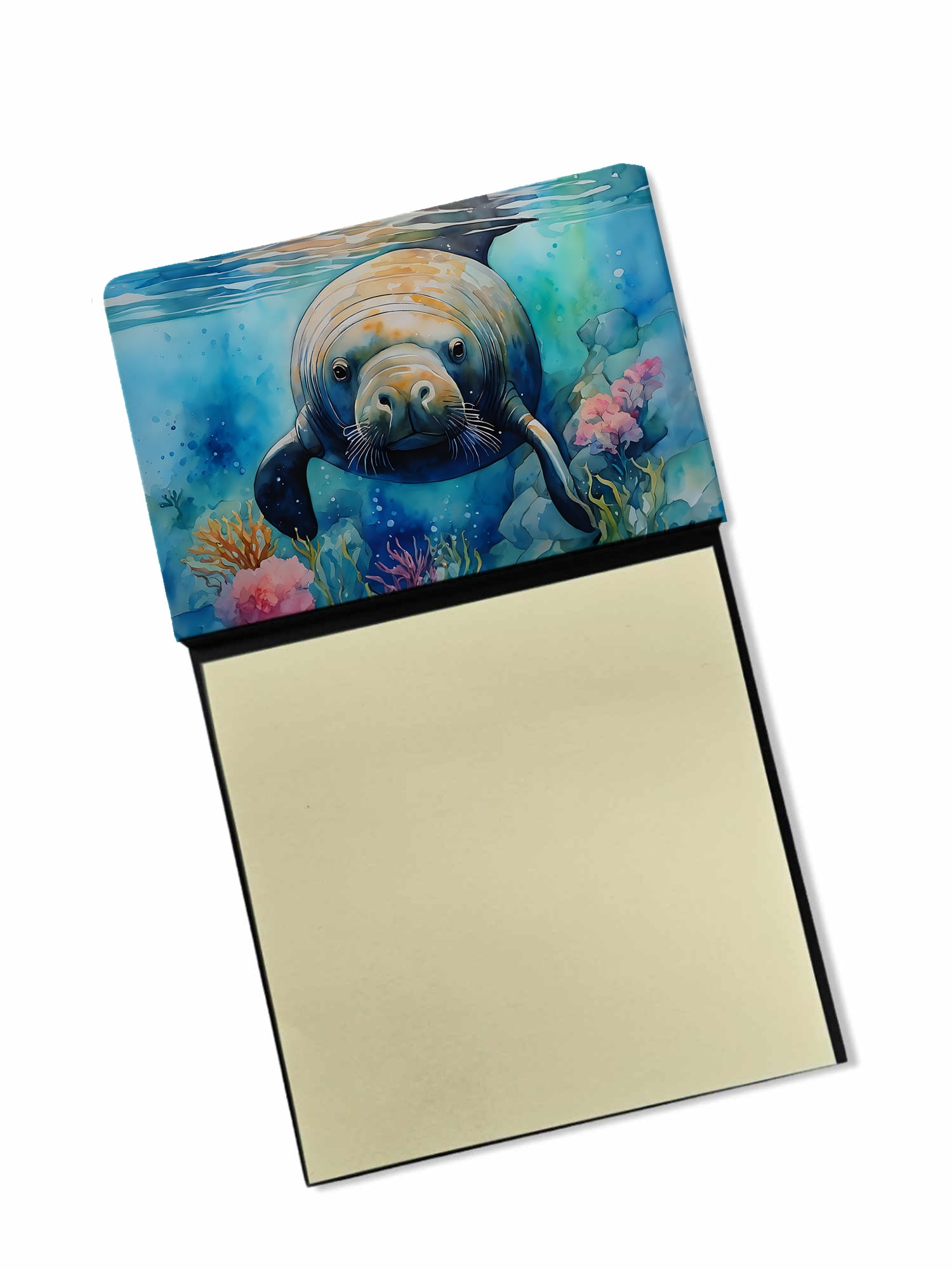 Manatee Sticky Note Holder 3.25 in x 5.25 in - Walmart.com
