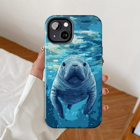 Manatee Underwater Ocean Undersea Wildlife Sea Cow Marine Life Case 11 ...