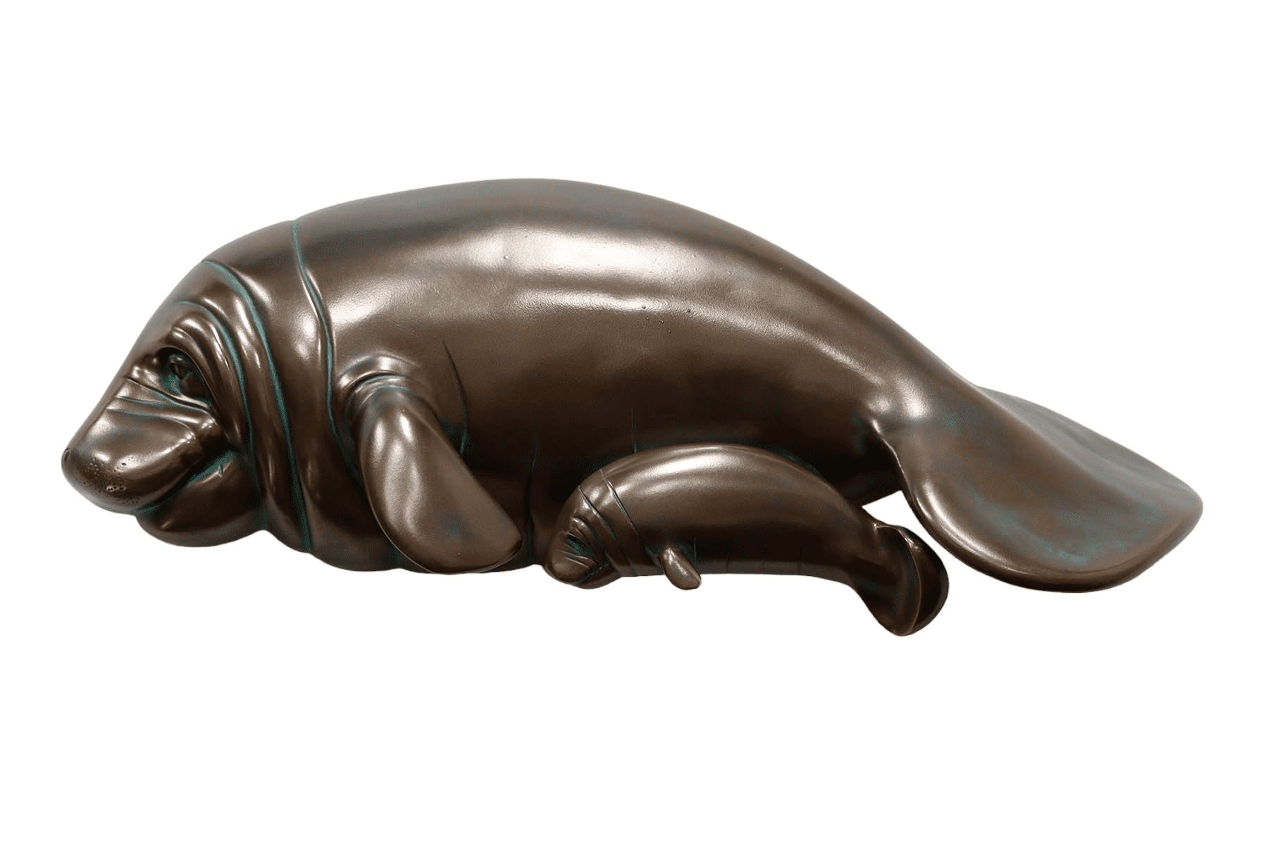 Manatee Wall Decor Verde Bronze - Walmart.com