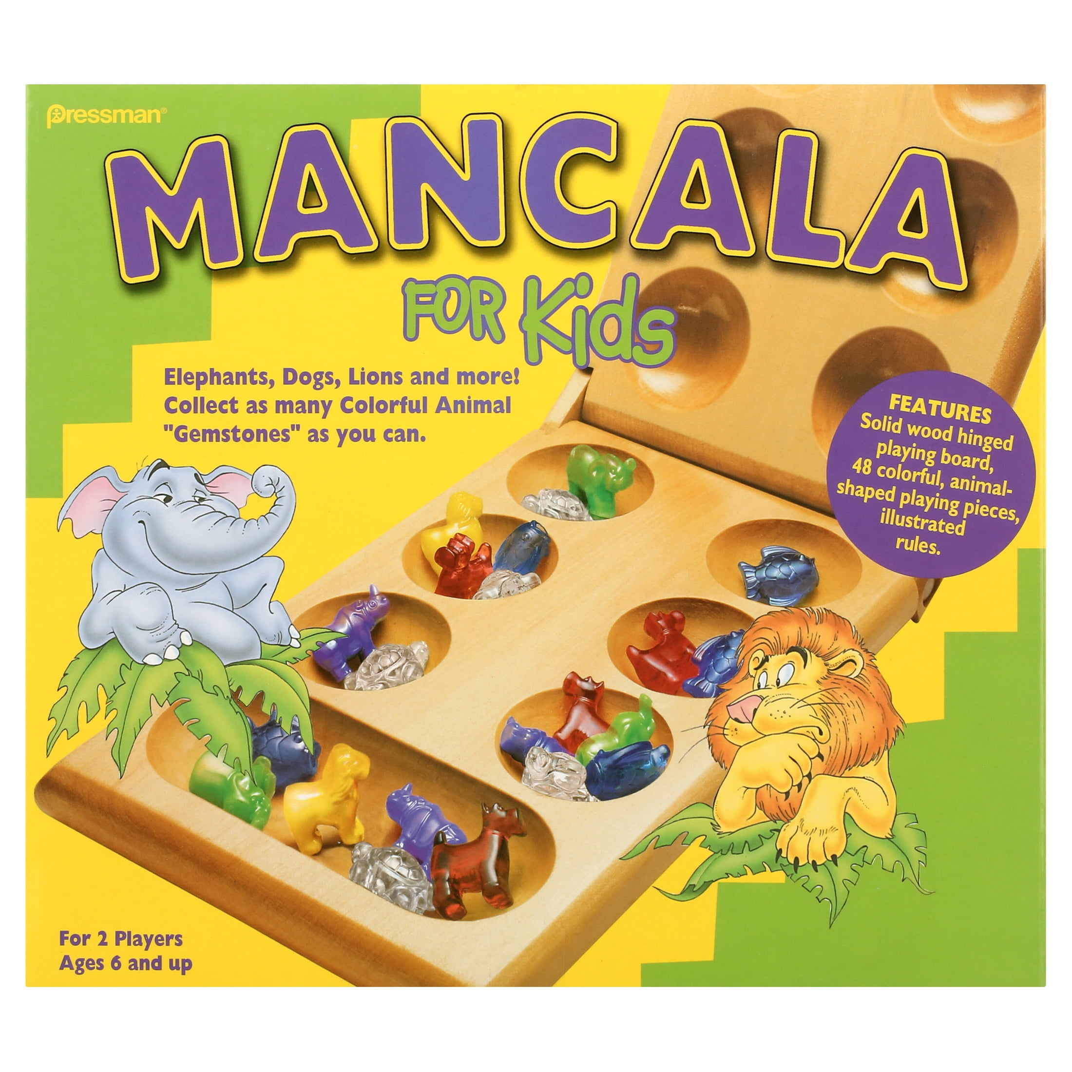 Pressman Mancala for Kids - Ages 6 and Up Kids Game - Walmart.com