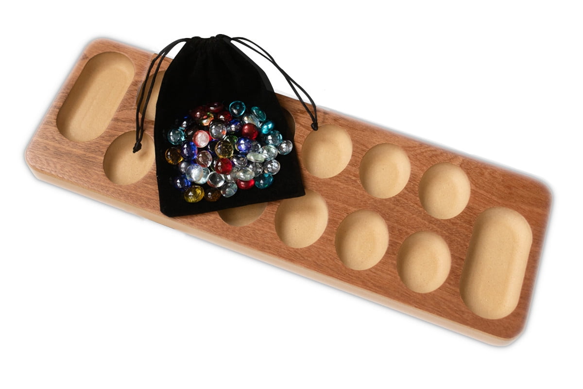 Mancala Handcrafted Board Game from Across the Board - Walmart.com