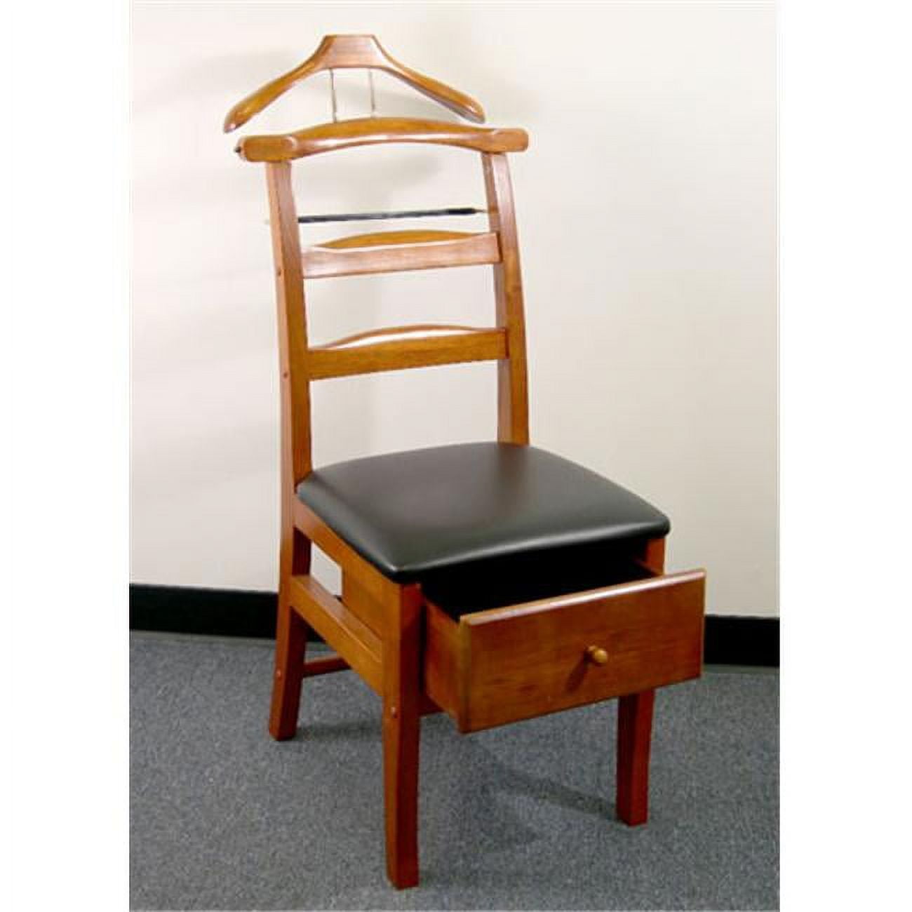 Manchester Chair Valet in Dark Cherry - Walmart.com