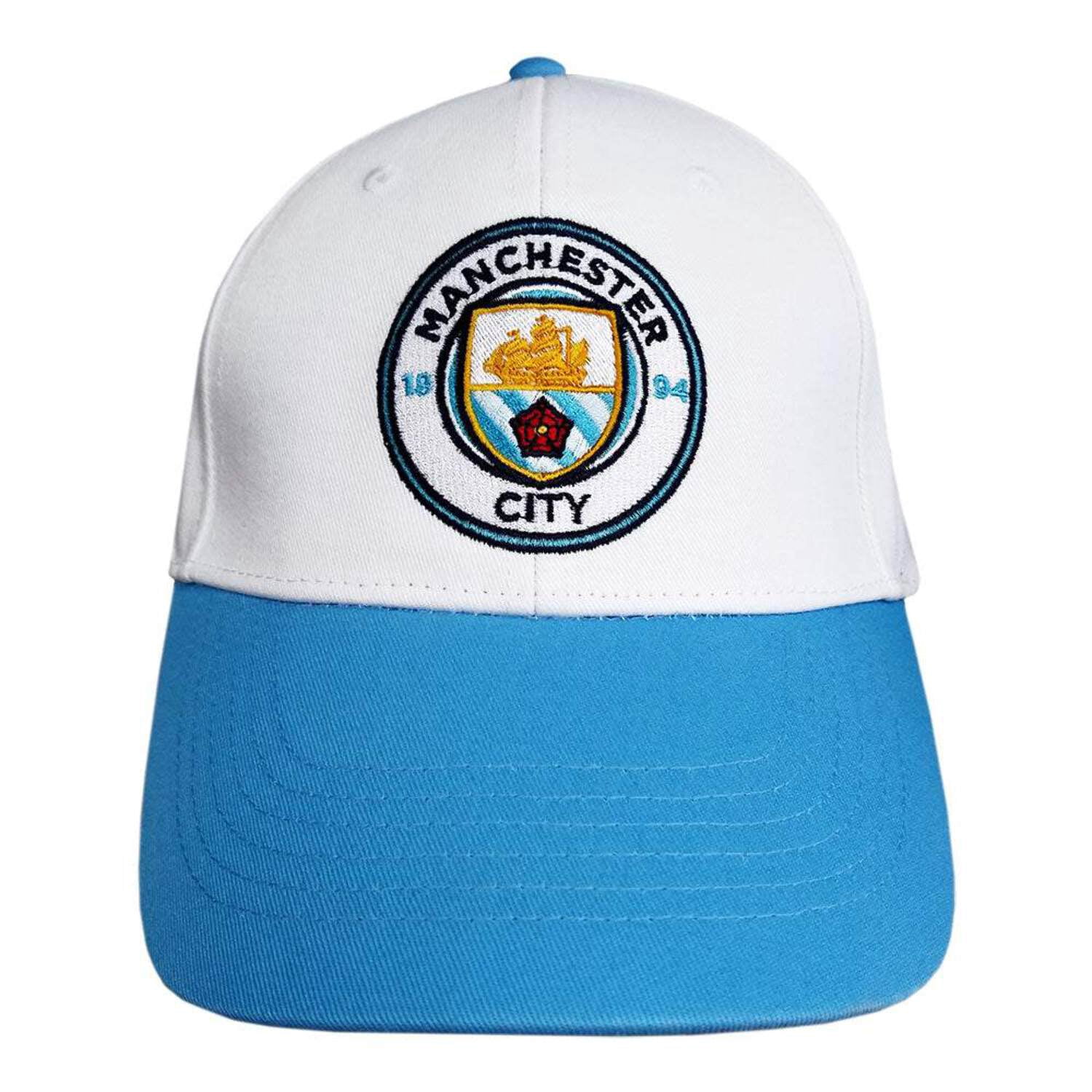 Manchester City Cap, White/Sky Blue, Licensed - Walmart.com