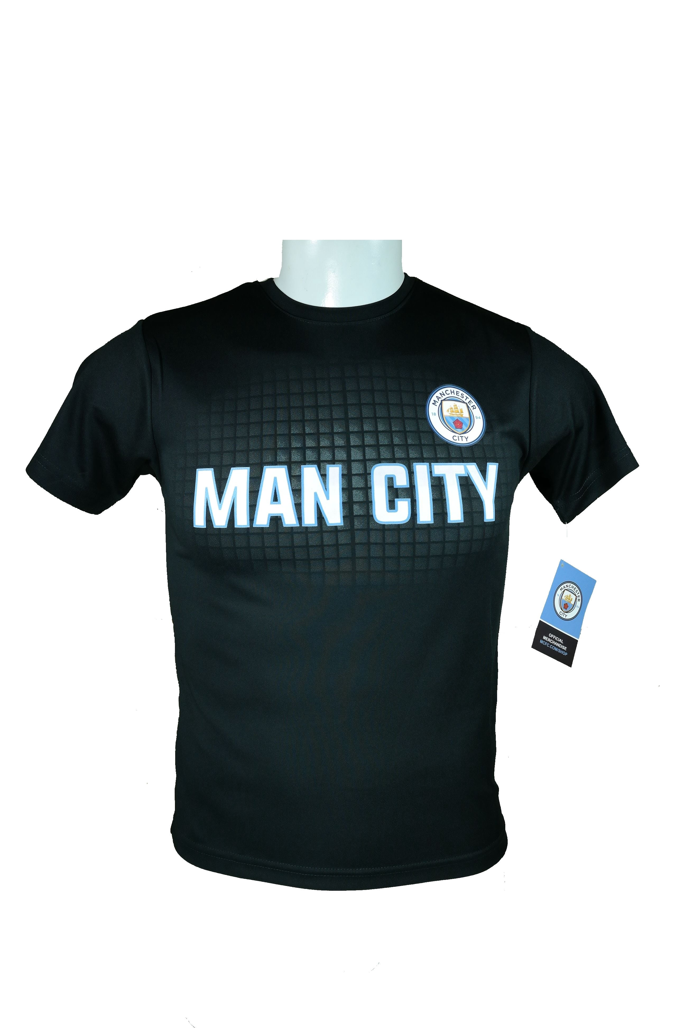 Manchester City F.C. Official Youth Soccer Training Poly Jersey -YS ...