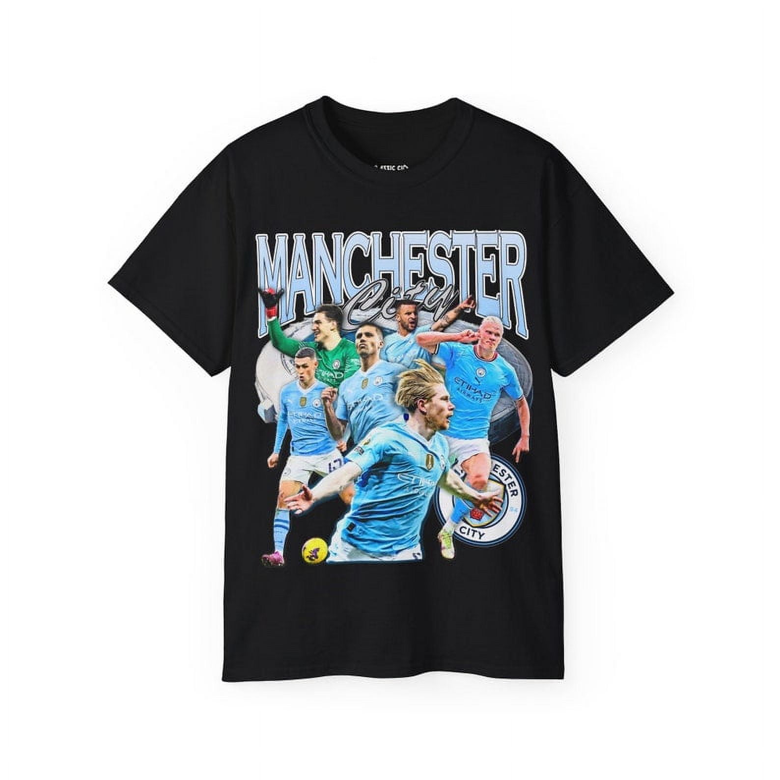 Manchester City / Man City Etihad UCL Tee - Walmart.com