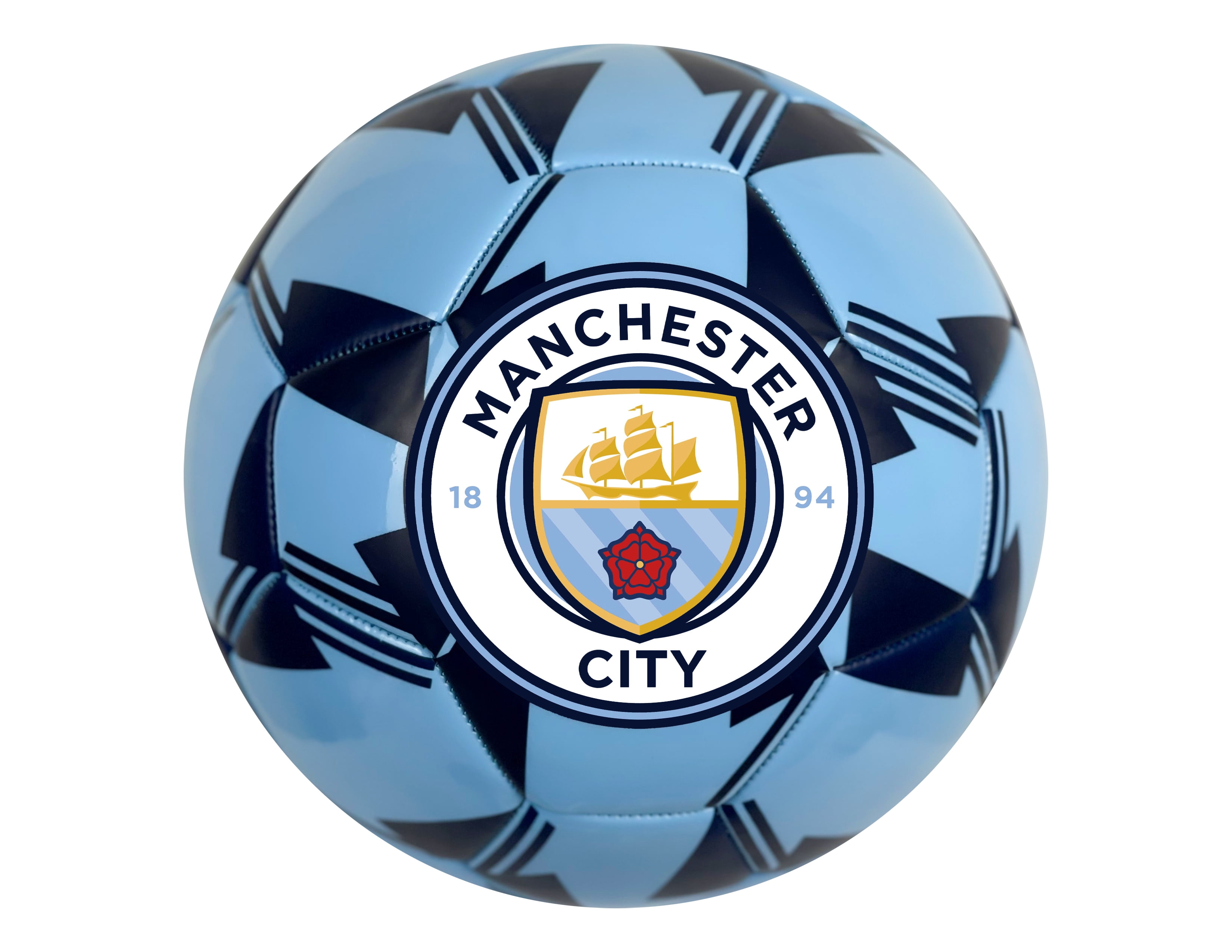 Icon Sports Manchester City Soccer Ball, Size 5, Official Licensed ...