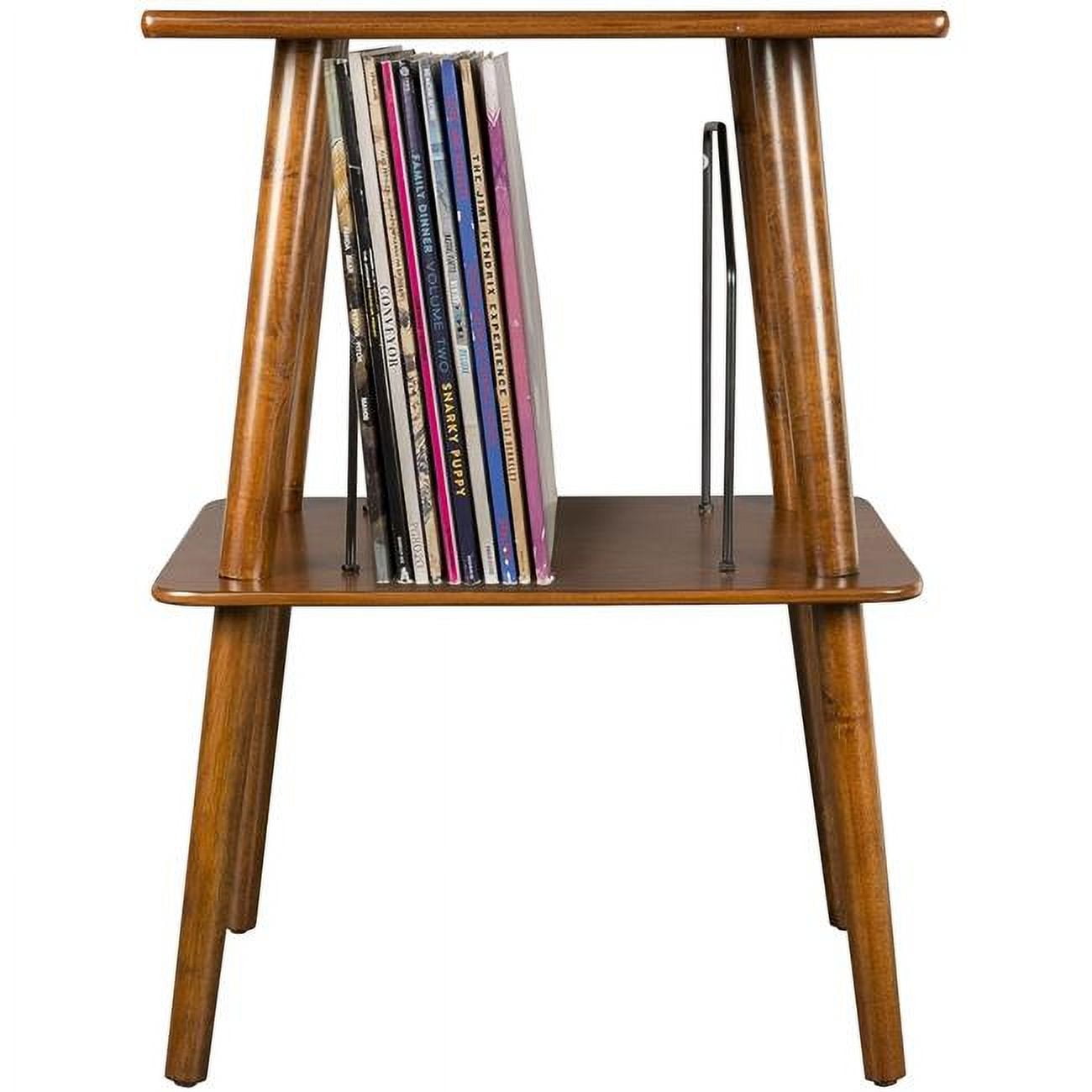 Manchester Record Player Stand - Turntable Stand, Mahogany - Walmart.com