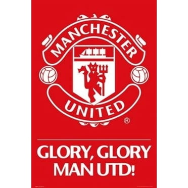 Manchester United Forever Laminated & Framed Poster (36 X 24) - Walmart.com