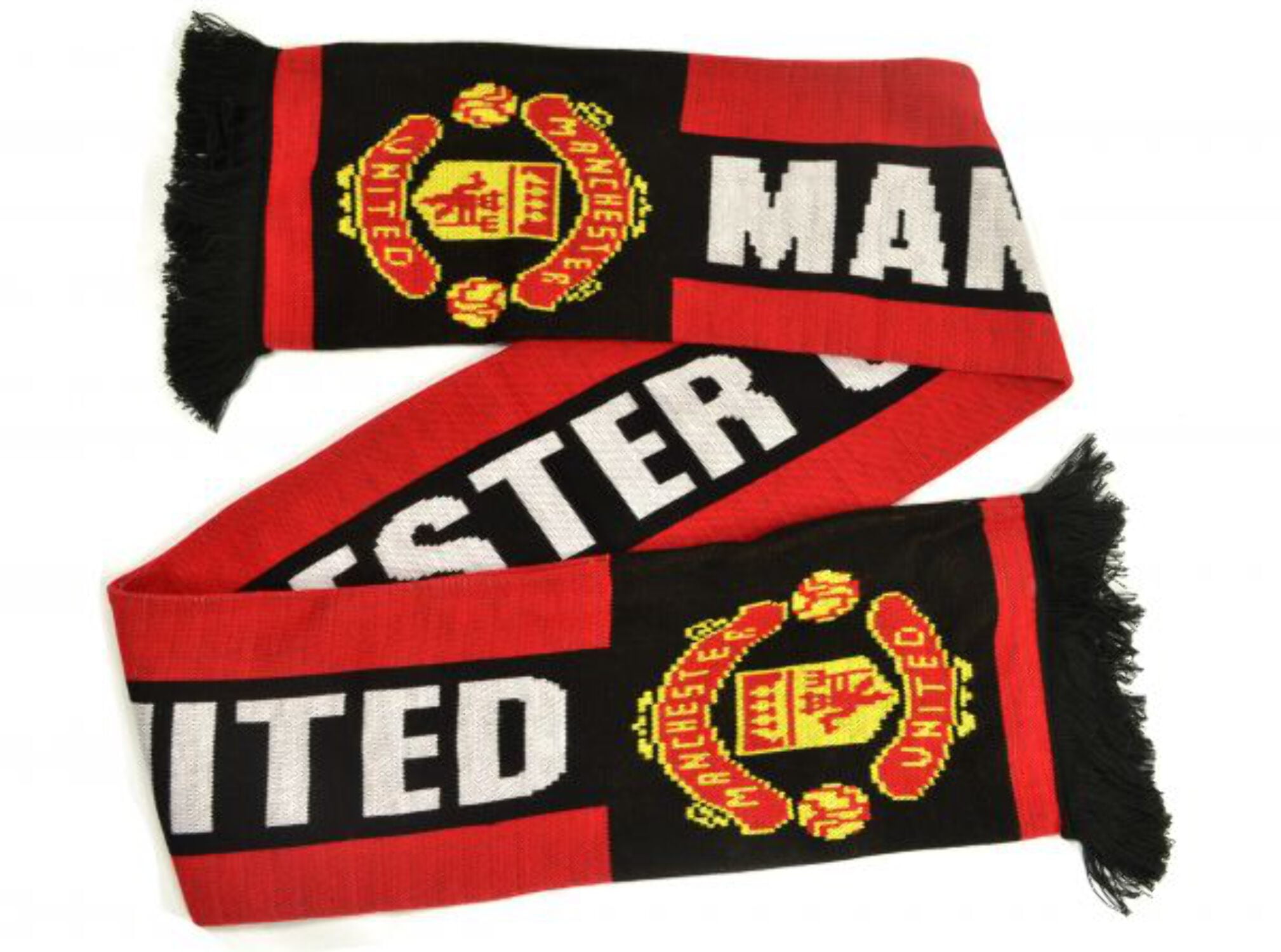 Manchester United FC Club Crest Scarf - Walmart.com