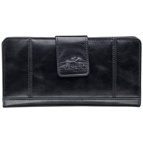 Mancini Ladies’ RFID Secure Clutch Wallet - Walmart.com