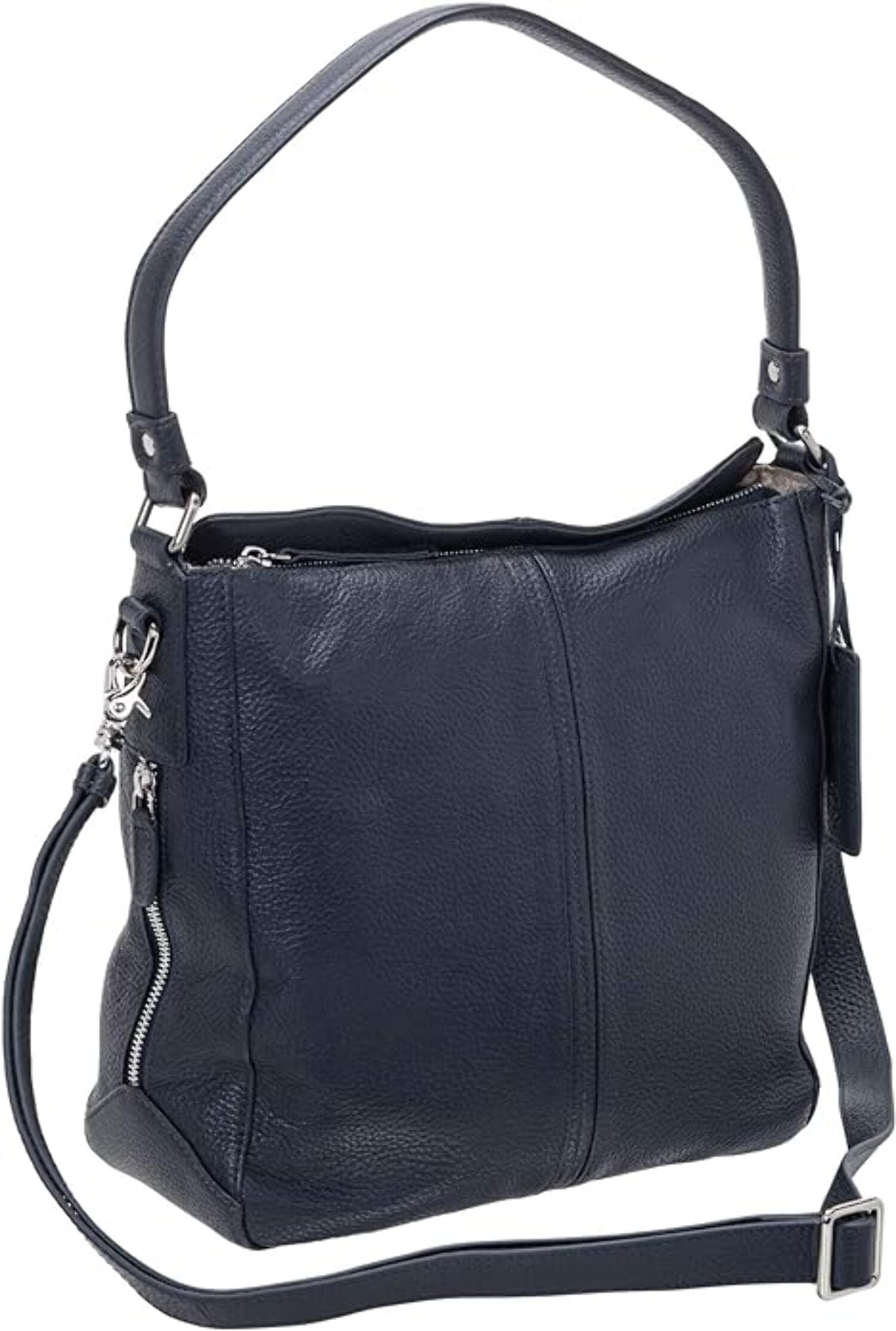 Mancini Pebbled Kate Crossbody bag - Walmart.com