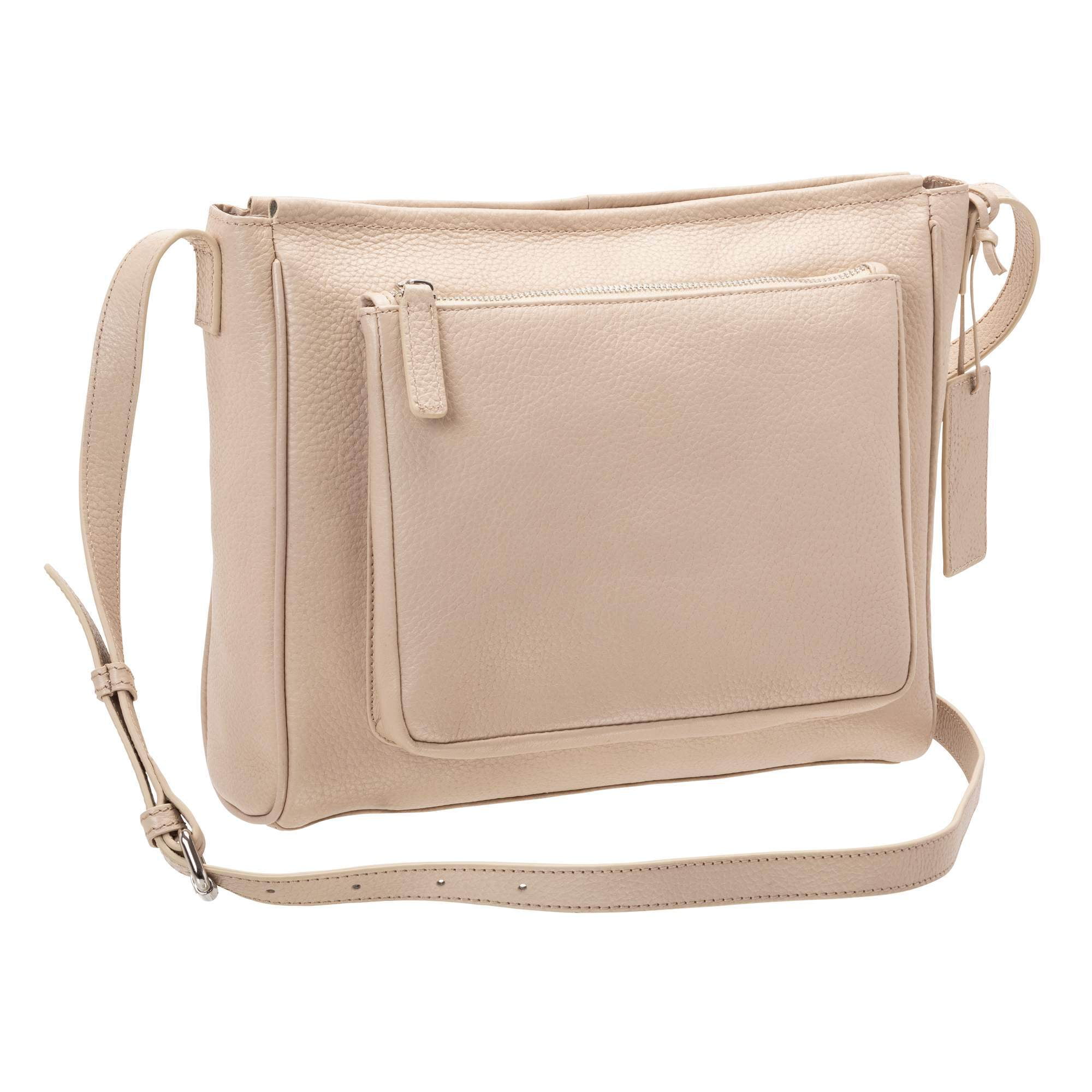 Mancini Pebbled Michelle Crossbody bag - Walmart.com