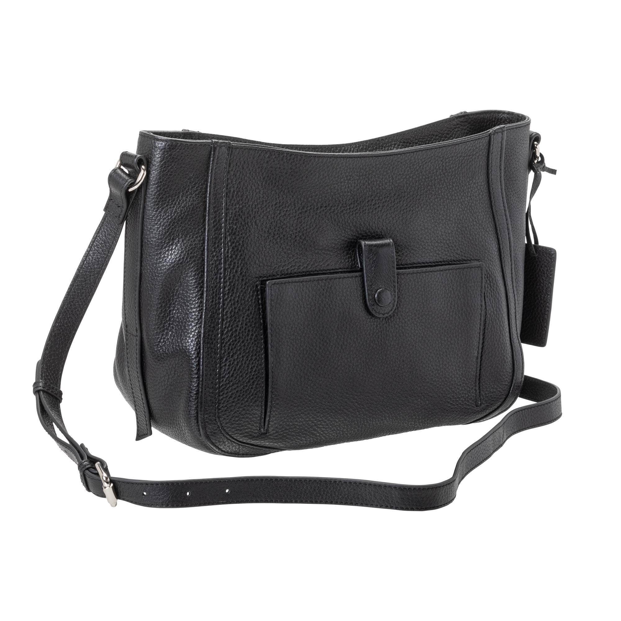 Mancini Pebbled Sophia Crossbody Bag - Walmart.com