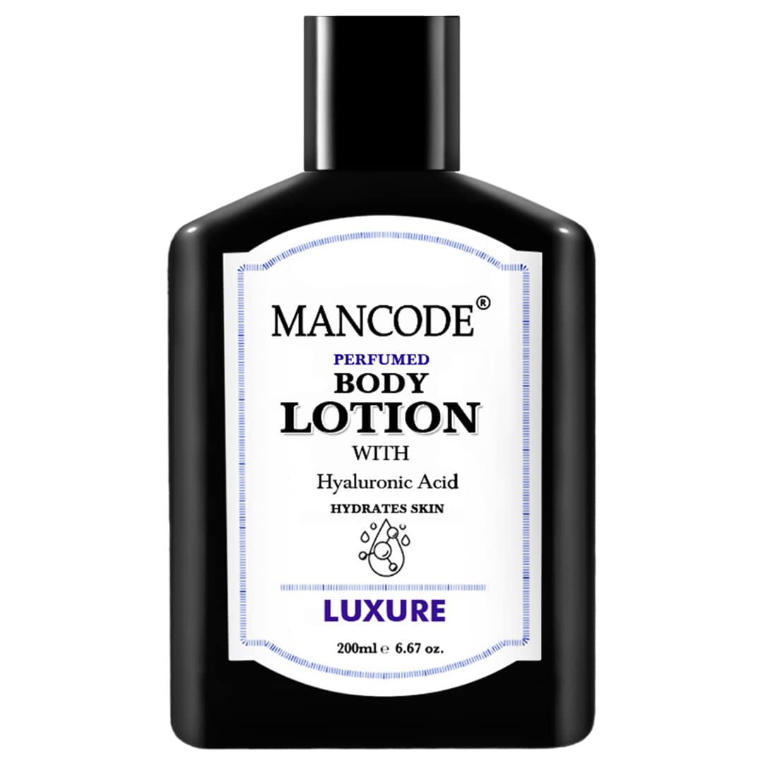 Mancode Luxure Body Lotion For Men 200ml Easy Absorption Nourishing Formulation Hydrating ...