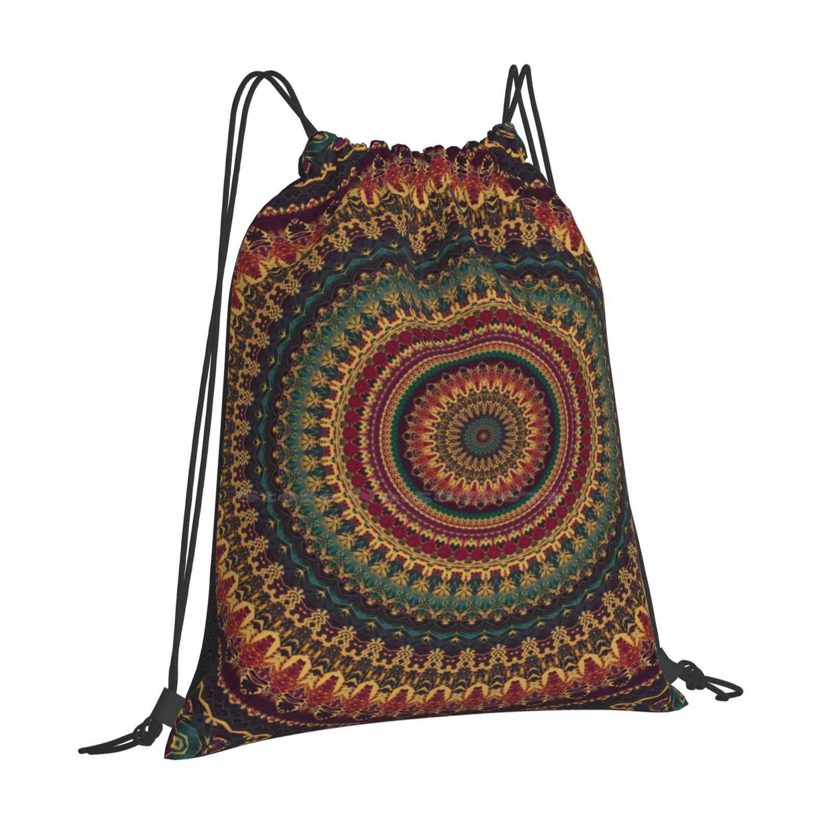 Mandala 11 3D Print Design Backpack Student Bag Gypsy Hippie Hippy ...