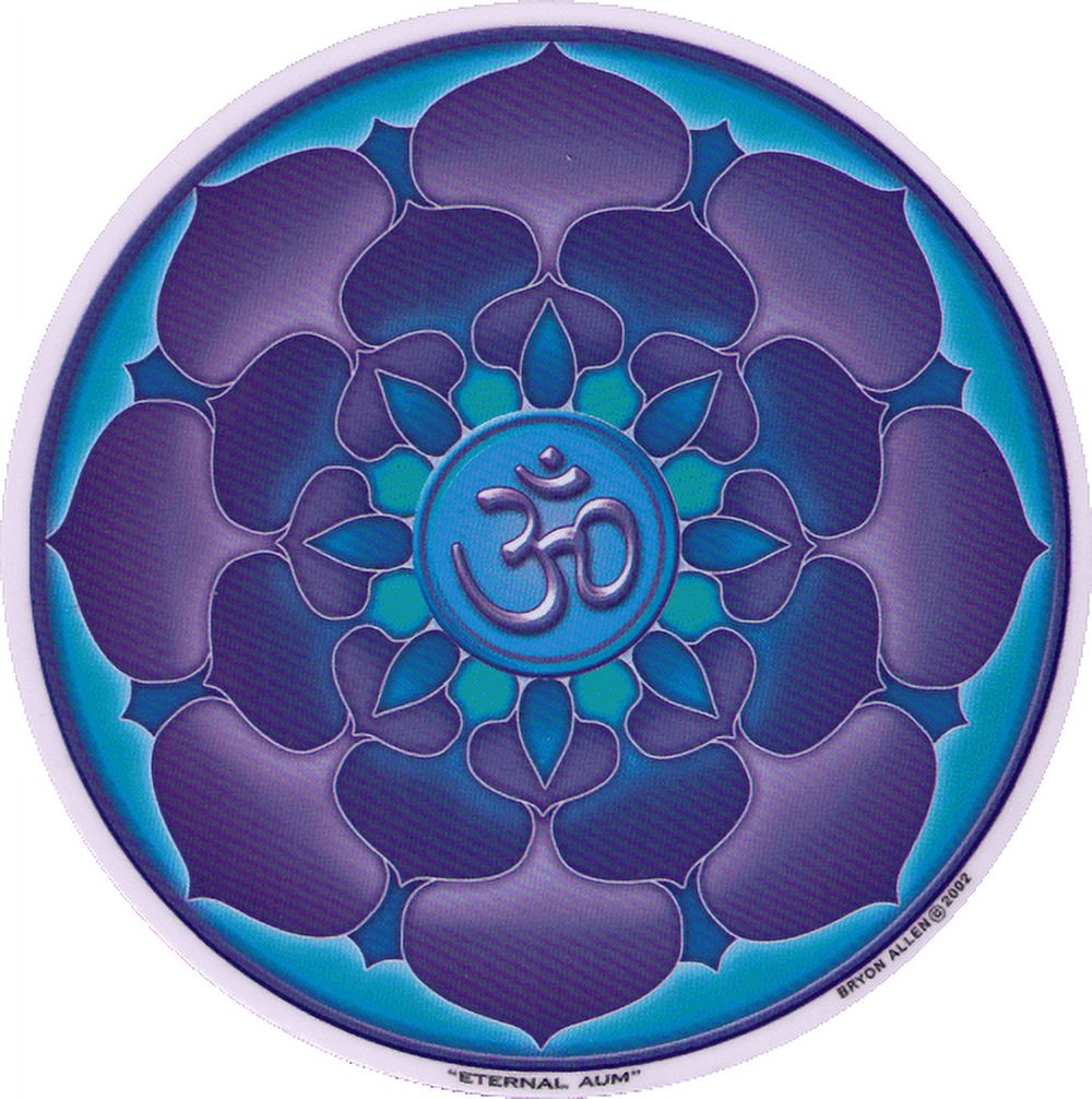 Mandala Arts Eternal Aum Om Double Sided Window Sticker - Walmart.com