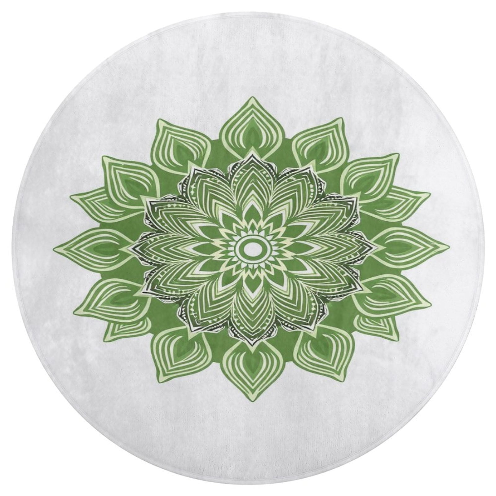 Mandala Bohemia Round Area Rug Floor Carpets Washable Indoor Floor Area ...